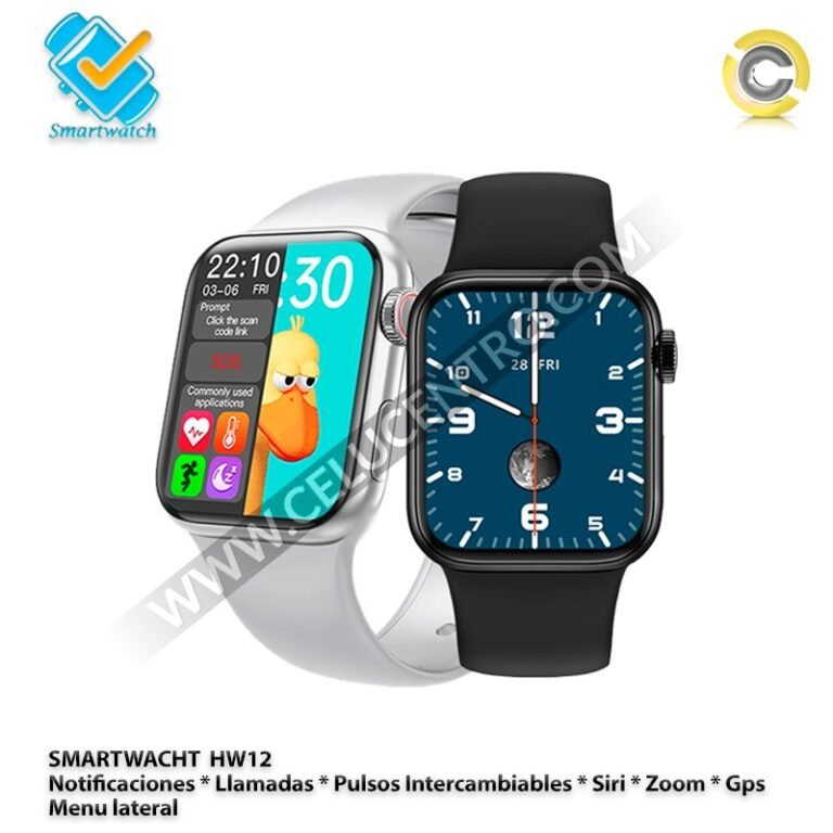 SMARTWACHT SERIE 6 U78 PLUS SIRI GPS TERMOMETRO ZOOM – Celucentro